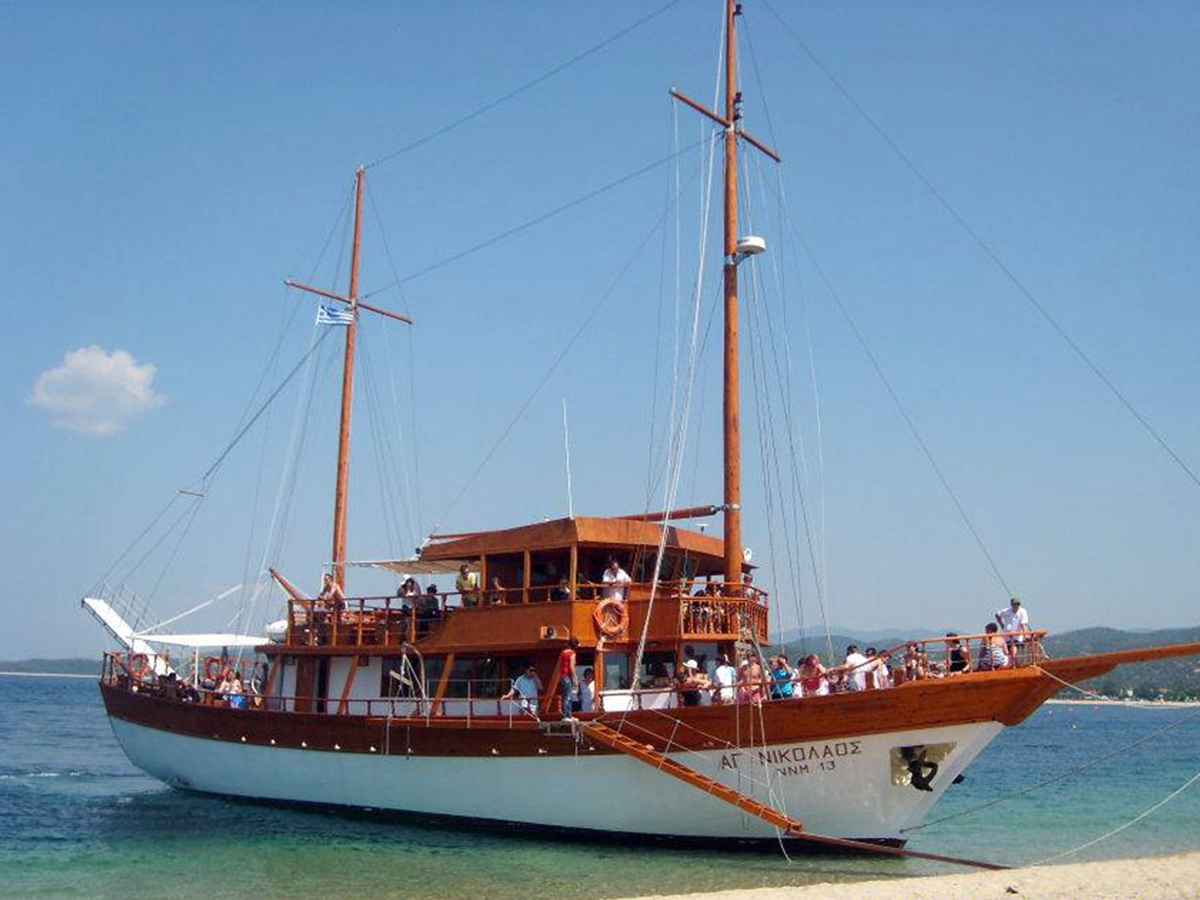 Cruise to Toroneos gulf - Stathis Hotel Siviri Halkidiki Greece